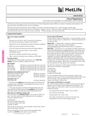 Fillable Online brochure outlines what DRS means to you as a ...