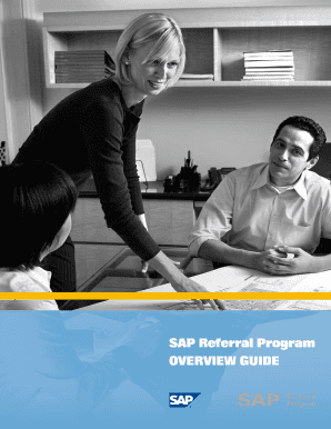 Fillable Online SAP Referral Program Fax Email Print - pdfFiller