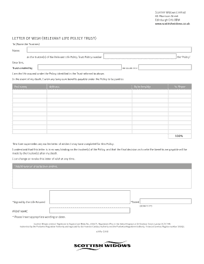 Fillable Online Scottish Widows Limited Fax Email Print - pdfFiller
