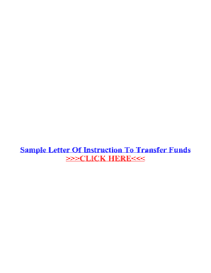 Fillable Online Sample Letter Of Instruction To Transfer Fax Email ...
