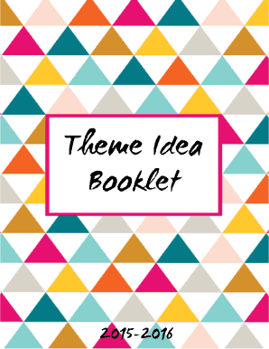 Fillable Online How to use this Idea Booklet: Fax Email Print - pdfFiller