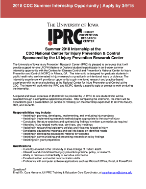 Fillable Online CDC National Center for Injury Prevention & Control Fax ...