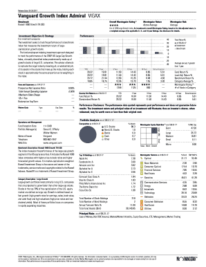 Fillable Online Growth Index Admiral VIGAX Fax Email Print - pdfFiller