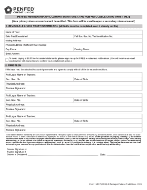 Fillable Online PENFED MEMBERSHIP APPLICATION / SIGNATURE CARD FOR ...
