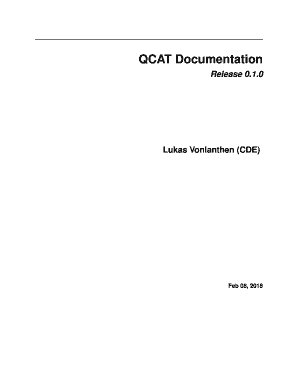 Fillable Online QCAT Documentation Fax Email Print - pdfFiller