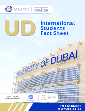 Fillable Online ud ac UD IN NUMBERS Fax Email Print - pdfFiller