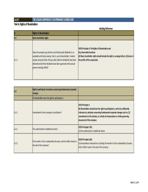 Asean Corporate Governance Scorecard 2017 - Fill Online, Printable ...