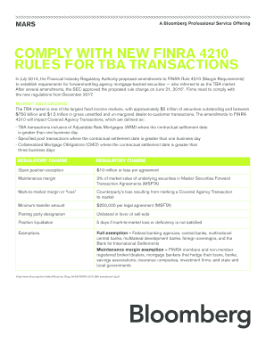 Fillable Online COMPLY WITH NEW FINRA 4210 Fax Email Print - pdfFiller