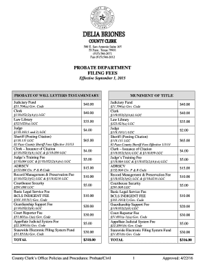 Fillable Online PROBATE OF WILL LETTERS TESTAMENTARY Fax Email Print ...
