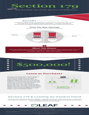 Fillable Online Section 179 Fax Email Print - pdfFiller