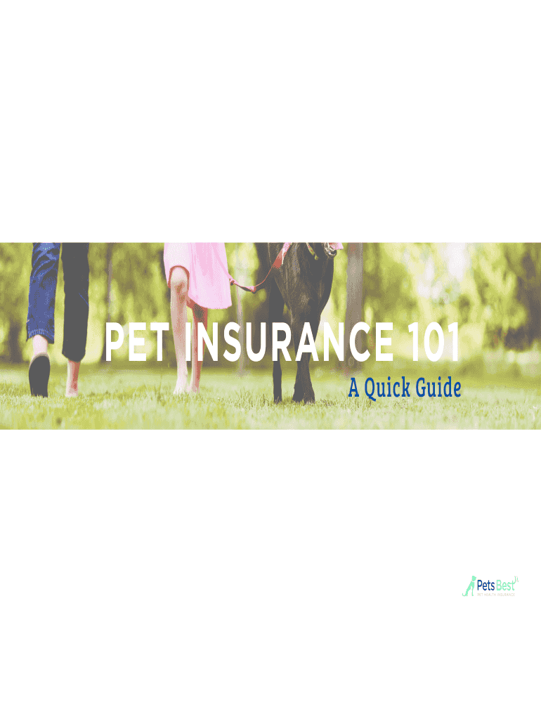 Fillable Online PET INSURANCE 101 Fax Email Print - pdfFiller