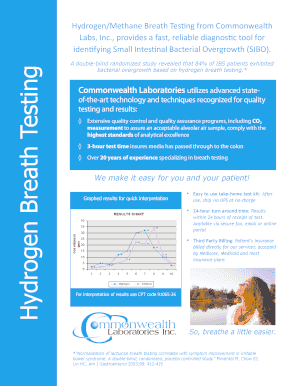 Fillable Online Hydrogen Breath Testing Fax Email Print - pdfFiller