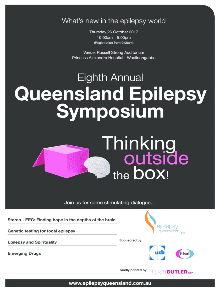 Fillable Online Whats new in the epilepsy world Fax Email Print - pdfFiller