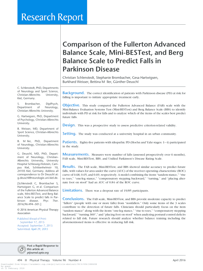 Fillable Online Comparison of the Fullerton Advanced Fax Email Print - pdfFiller