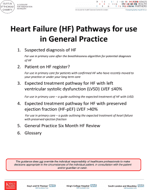 Fillable Online Heart Failure (HF) Pathways for use Fax Email Print ...