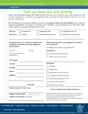 Fillable Online Patient Liaison Fax Email Print - pdfFiller