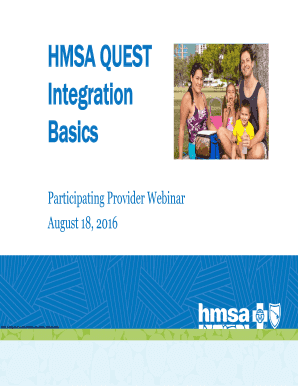 Fillable Online HMSA QUEST Fax Email Print - pdfFiller