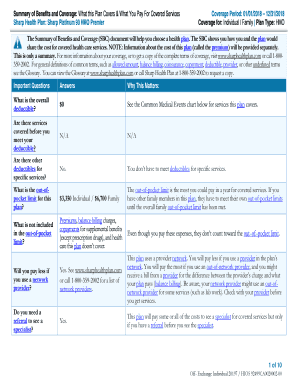 Fillable Online Sharp Health Plan: Sharp Platinum 90 HMO Premier Fax ...