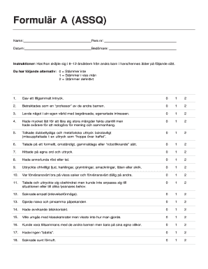 Fillable Online Formulr A (ASSQ) Fax Email Print - pdfFiller