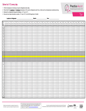 Fillable Online Strive for 5 C every day Fax Email Print - pdfFiller
