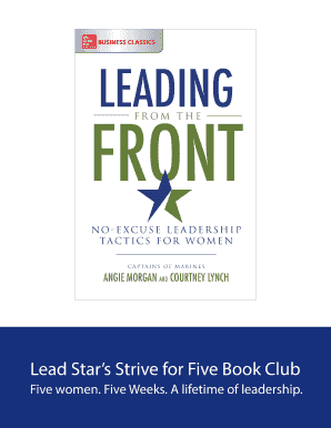 Fillable Online Lead Stars Strive for Five Book Club Fax Email Print ...