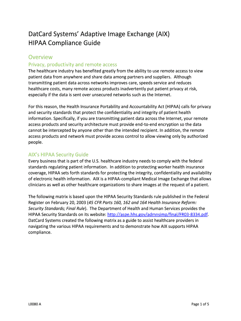 Fillable Online DatCard Systems Adaptive Image Exchange (AIX) Fax Email ...