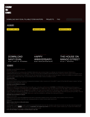 Fillable Online NAVY EVAL Fax Email Print - pdfFiller