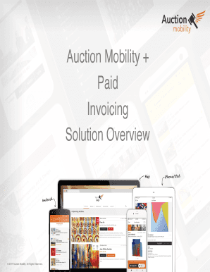 Fillable Online Auction Mobility + Fax Email Print - pdfFiller