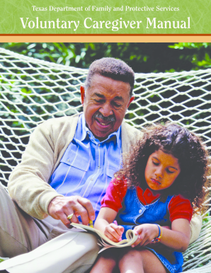 Fillable Online Voluntary Caregiver Manual Fax Email Print - pdfFiller