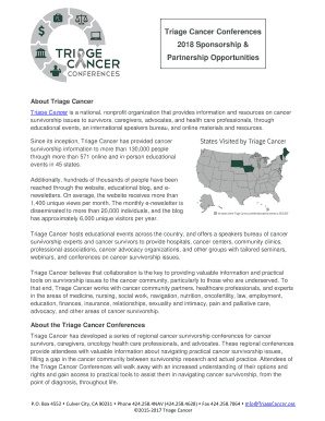 Fillable Online Triage Cancer Conferences Fax Email Print - pdfFiller