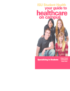 Fillable Online ISU Student Health Fax Email Print - pdfFiller