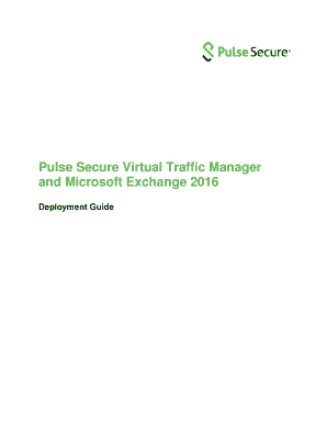 Fillable Online Pulse Secure and the Pulse Secure logo are registered ...