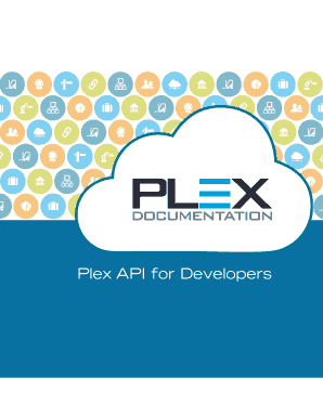 Fillable Online Plex API for Developers Fax Email Print - pdfFiller