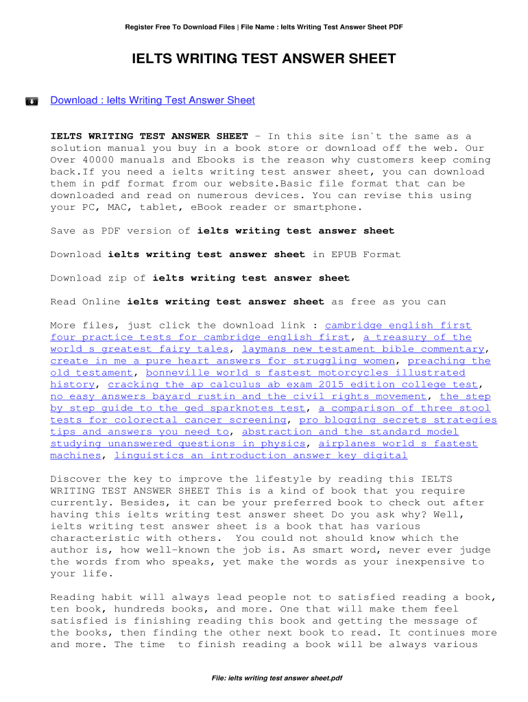 Fillable Online Register Free To Download Files File Name : Ielts ...