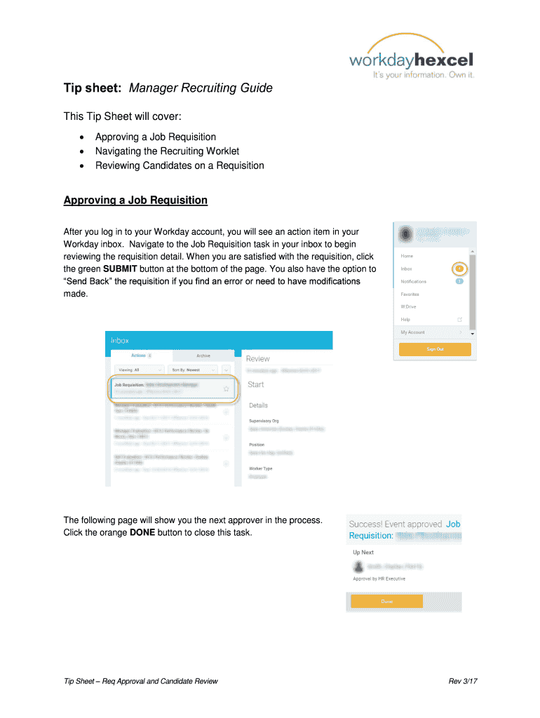 Fillable Online Tip sheet: Manager Recruiting Guide Fax Email Print ...