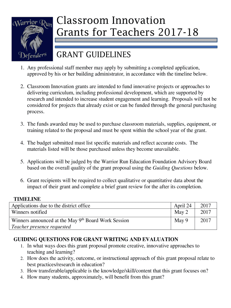 Fillable Online Classroom Innovation Fax Email Print - pdfFiller
