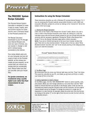 Fillable Online The PROCEED System Fax Email Print - pdfFiller