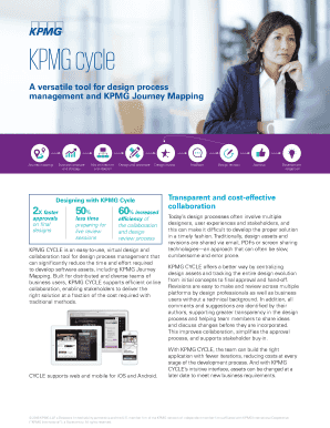 Fillable Online KPMG cycle Fax Email Print - pdfFiller