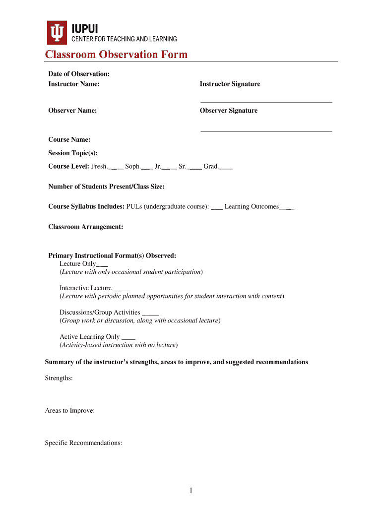 Fillable Online Observer Signature Fax Email Print - pdfFiller