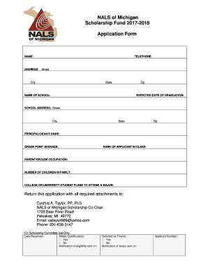 Fillable Online NALS of Michigan Fax Email Print - pdfFiller