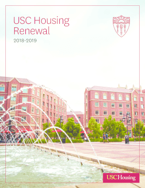 Fillable Online USC Housing Fax Email Print - pdfFiller