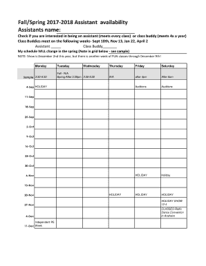 Fillable Online Assistants name: Fax Email Print - pdfFiller