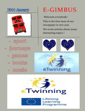 Fillable Online E-GIMBUS Fax Email Print - pdfFiller