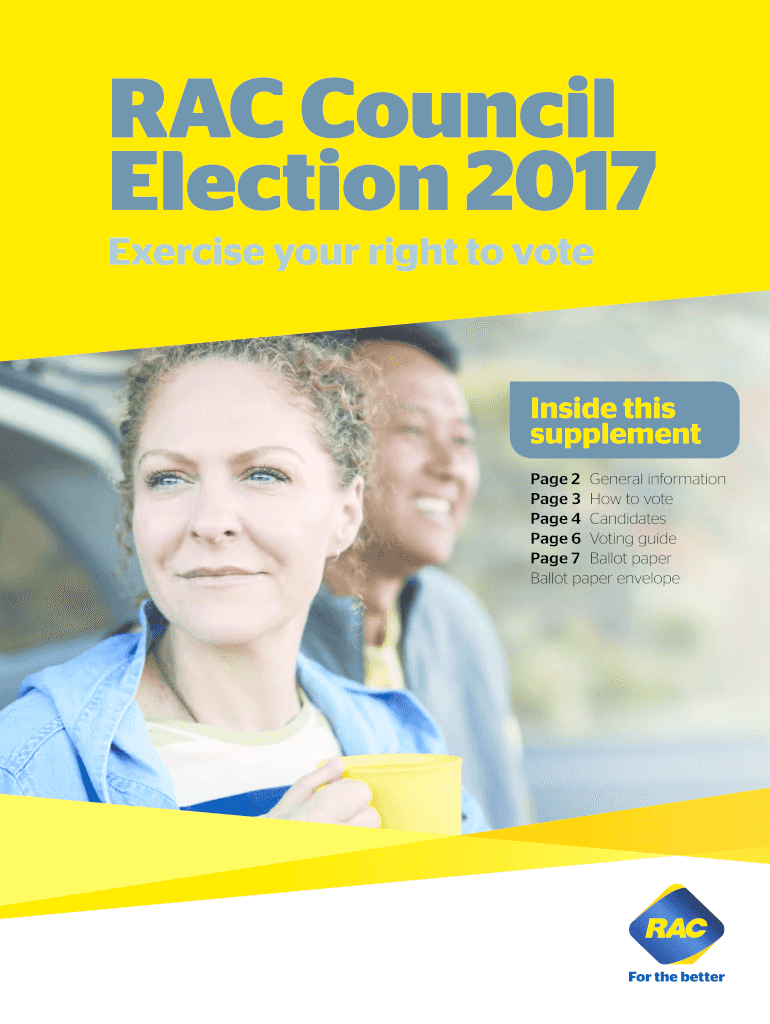 Fillable Online RAC Council Fax Email Print - pdfFiller