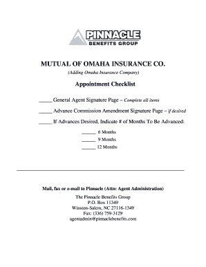 Fillable Online (Adding Omaha Insurance Company) Fax Email Print ...