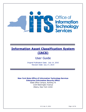 Fillable Online Information Asset Classification System Fax Email Print - pdfFiller