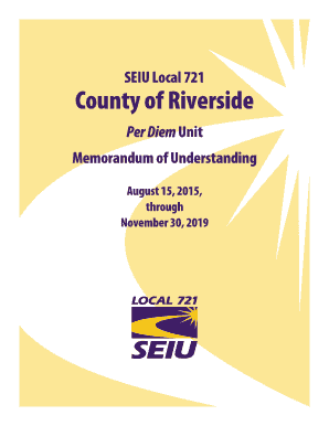Fillable Online SERVICE EMPLOYEES INTERNATIONAL UNION, LOCAL 721 Fax Email Print - pdfFiller