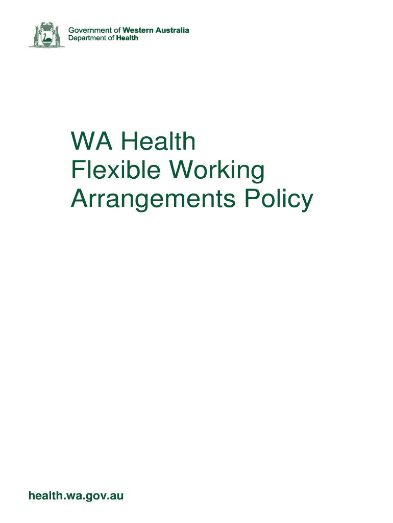 Fillable Online Arrangements Policy Fax Email Print - pdfFiller