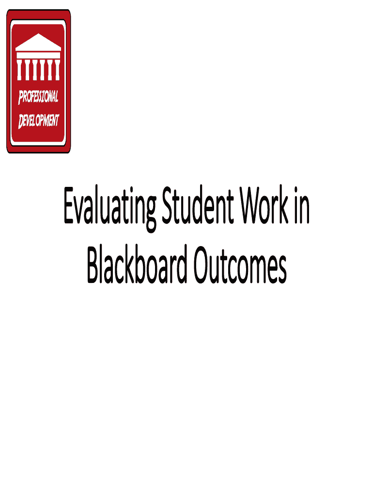 Fillable Online Evaluating Student Work in Fax Email Print - pdfFiller