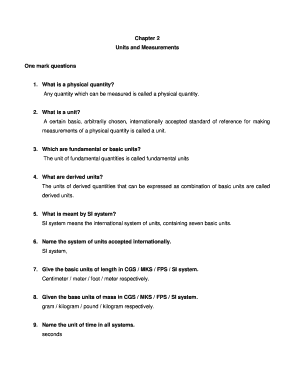 Fillable Online One mark questions Fax Email Print - pdfFiller